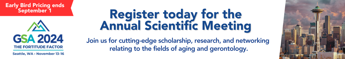 Gerontological Society of America - GSA
